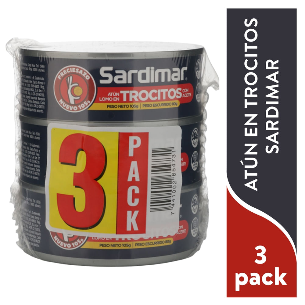 Atun Sabemas Lomo Trocitos Aceit 140 Gr - Maxipalí | Costa Rica